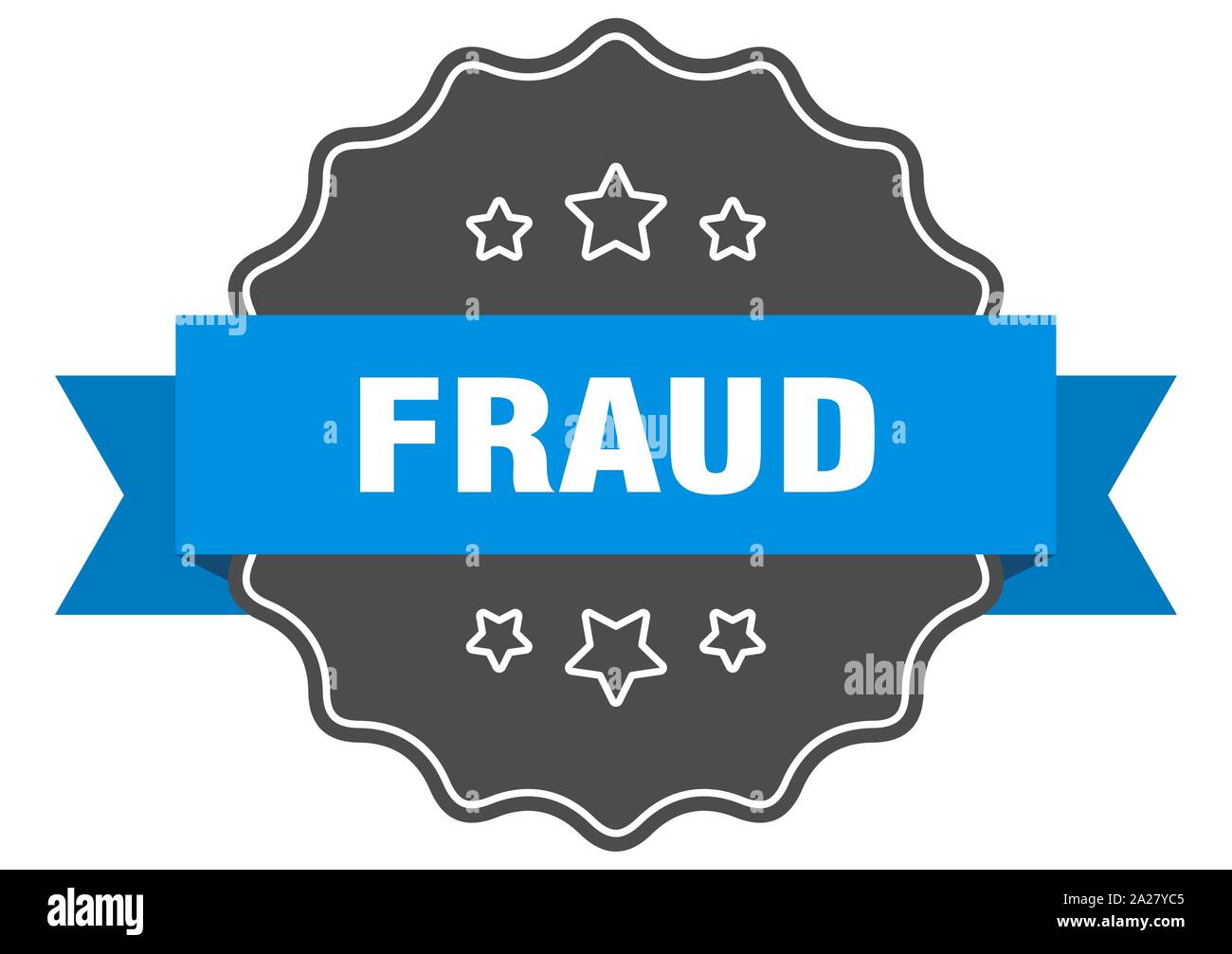 fraud blue label. fraud isolated seal. fraud Stock Vector Image & Art ...