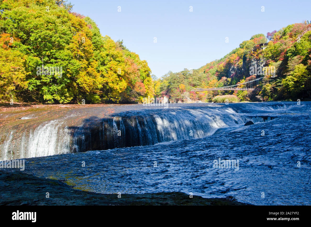 Fukiware falls in Gunma prefecture, Japan Stock Photo - Alamy
