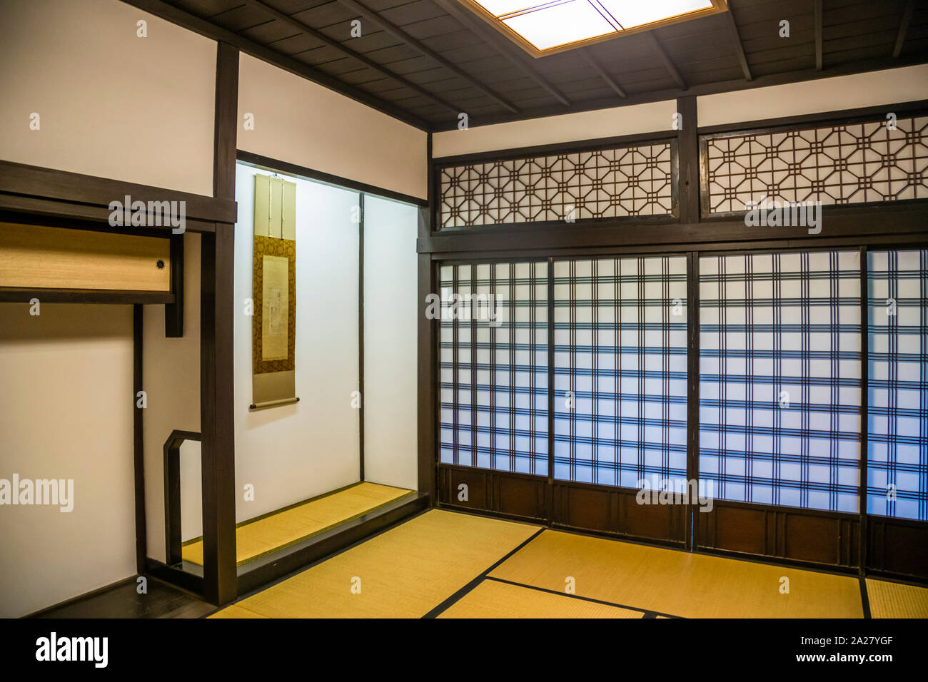 Japanese Architecture and Design of Tokaido Inn Stock Photo - Alamy