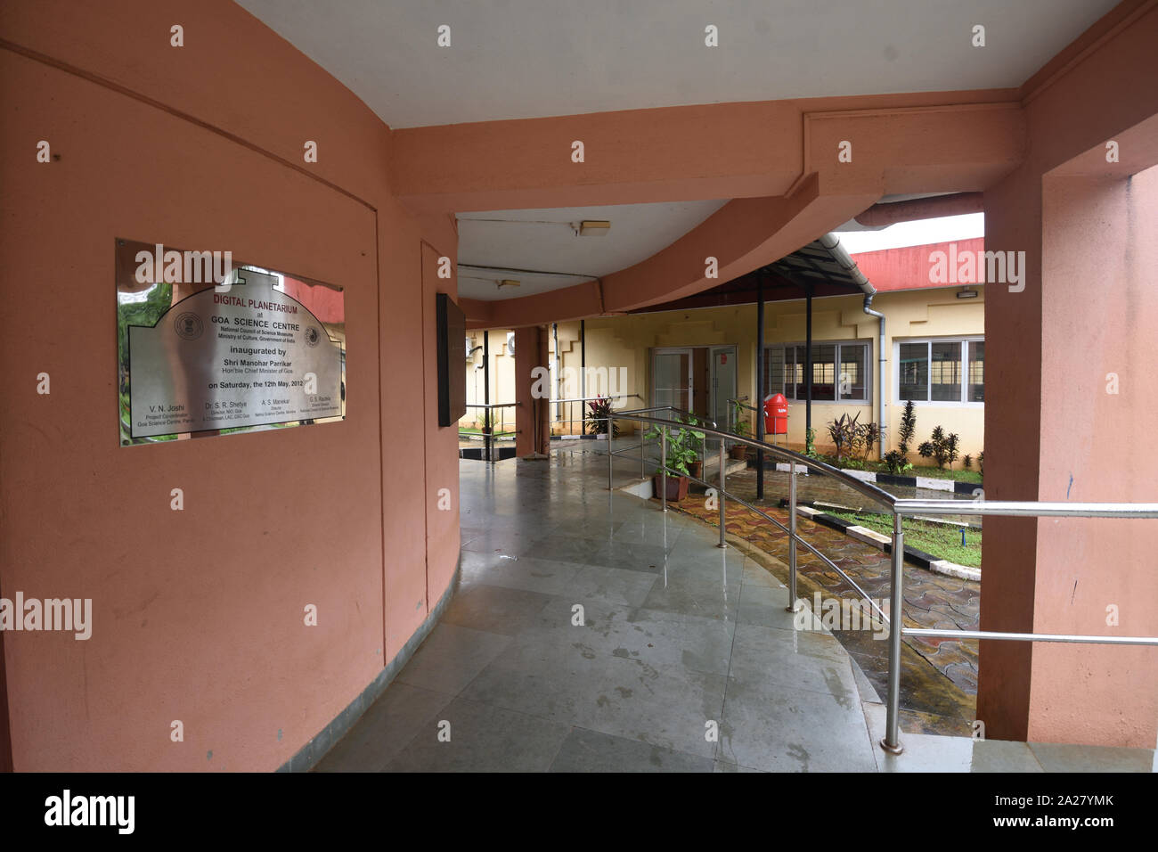 Planetarium foyer area. Goa Science Centre & Planetarium, Panjim, Goa ...