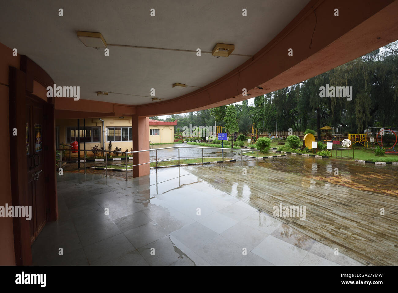 Planetarium foyer area. Goa Science Centre & Planetarium, Panjim, Goa ...