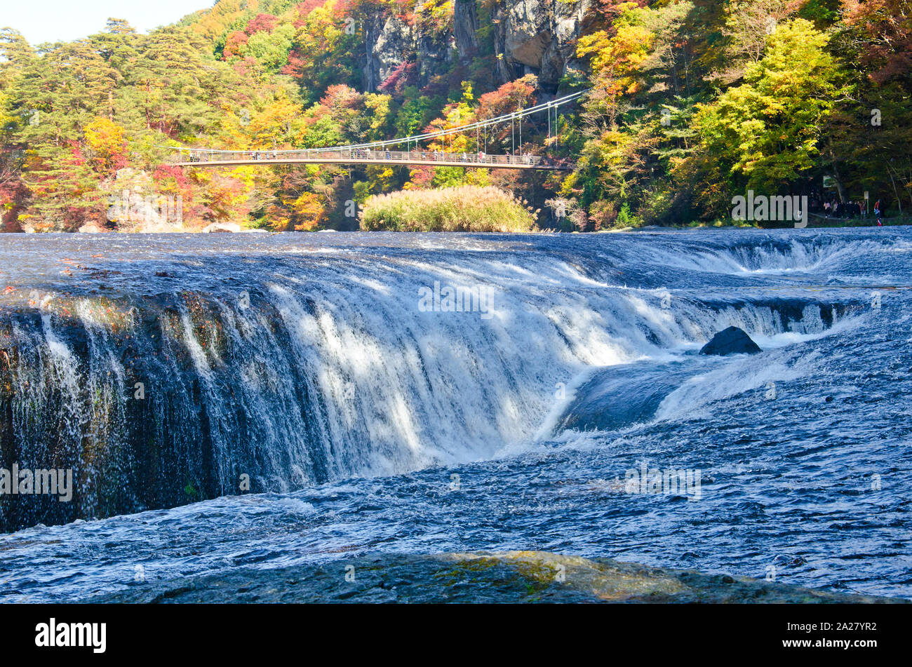 Fukiware falls in Gunma prefecture, Japan Stock Photo - Alamy