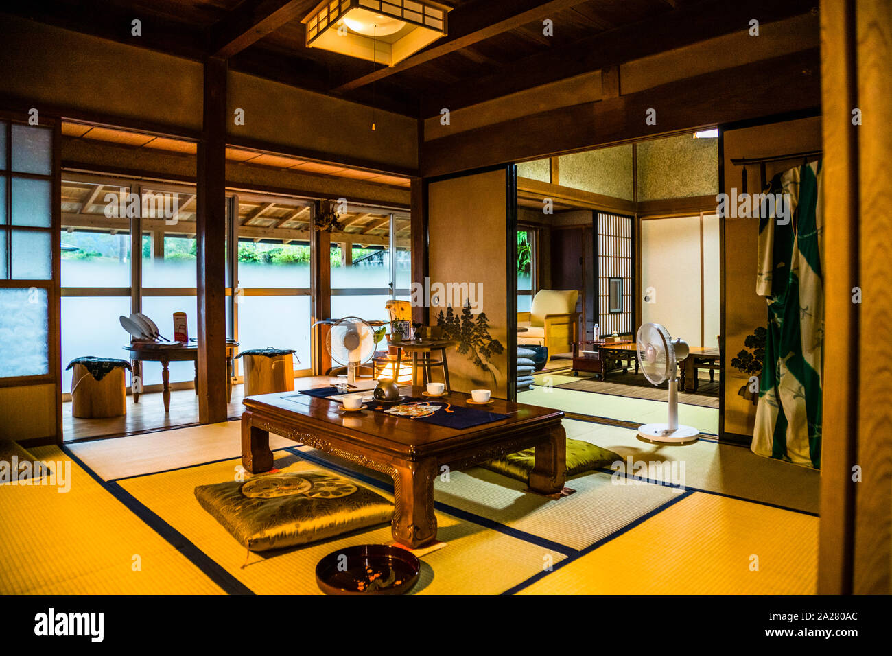 Japanese family house table hi-res stock photography and images - Alamy