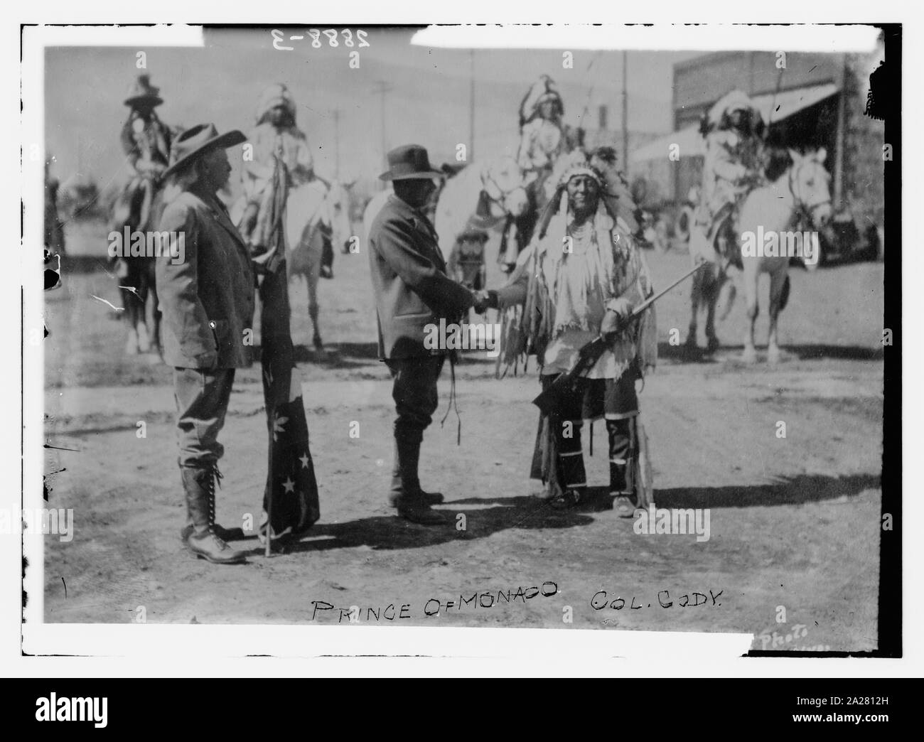 Prince of Monaco -- Col. Cody Stock Photo - Alamy