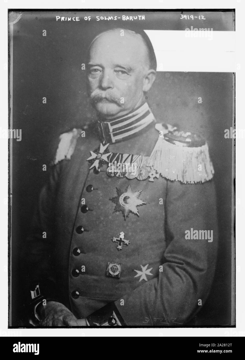 Prince of Solms - Baruth Stock Photo - Alamy