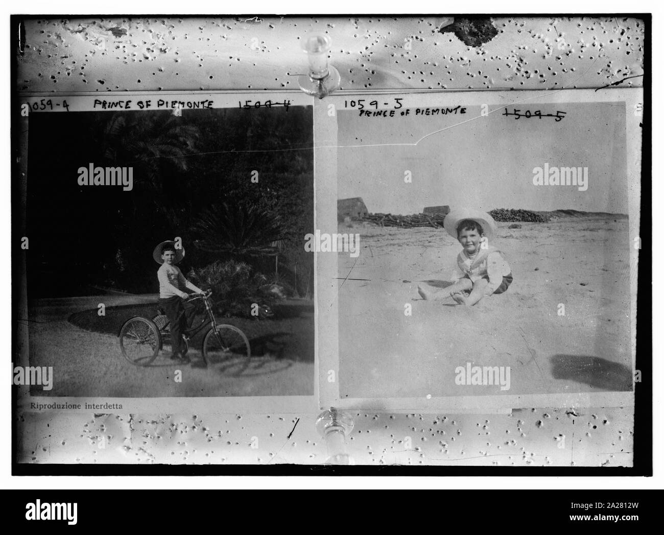 Prince of Piemonte (Crown Prince of Italy Stock Photo - Alamy