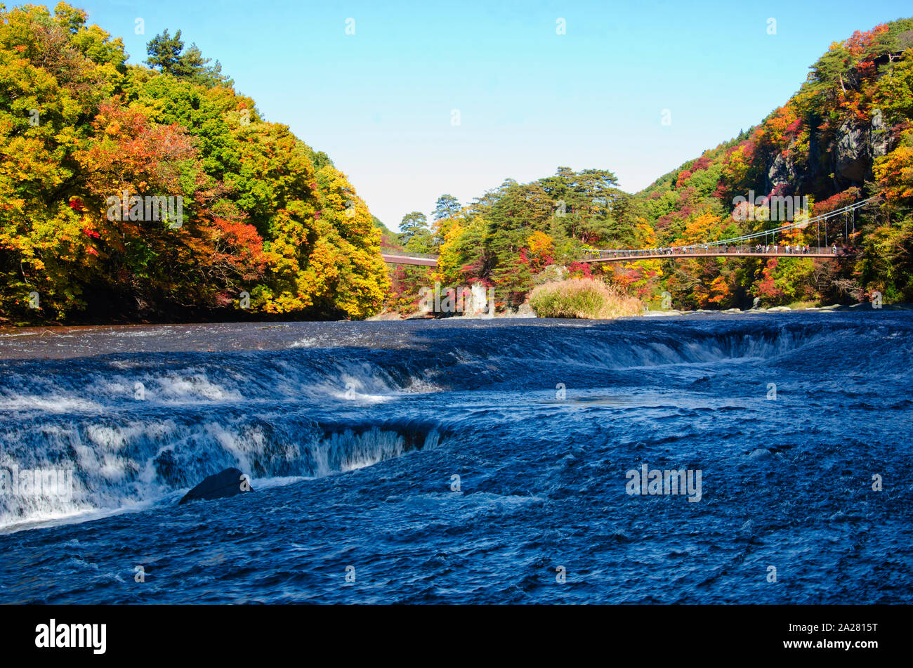 Fukiware falls in Gunma prefecture, Japan Stock Photo - Alamy