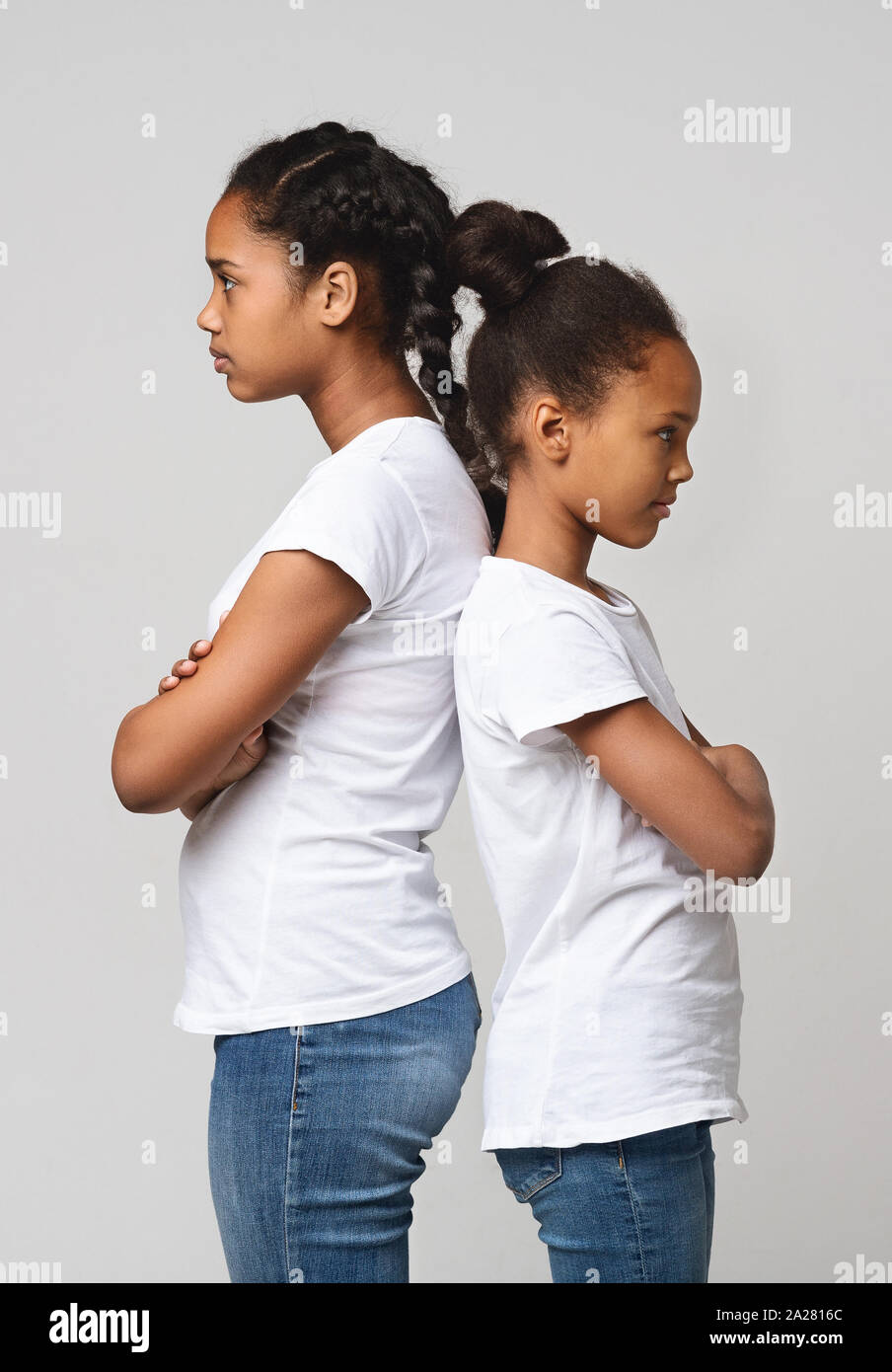 Siblings argue hi-res stock photography and images - Alamy