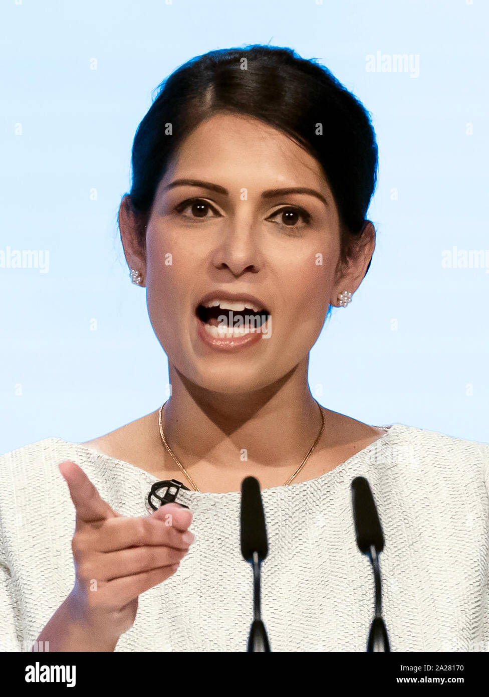 Home secretary priti patel making hi-res stock photography and images - Alamy