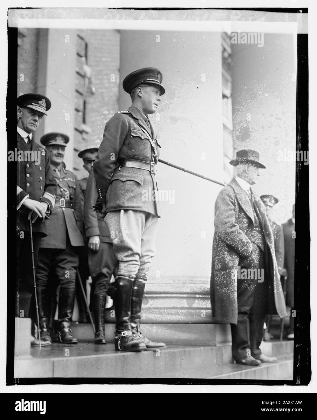 Prince of Wales at Walter Reed Stock Photo - Alamy