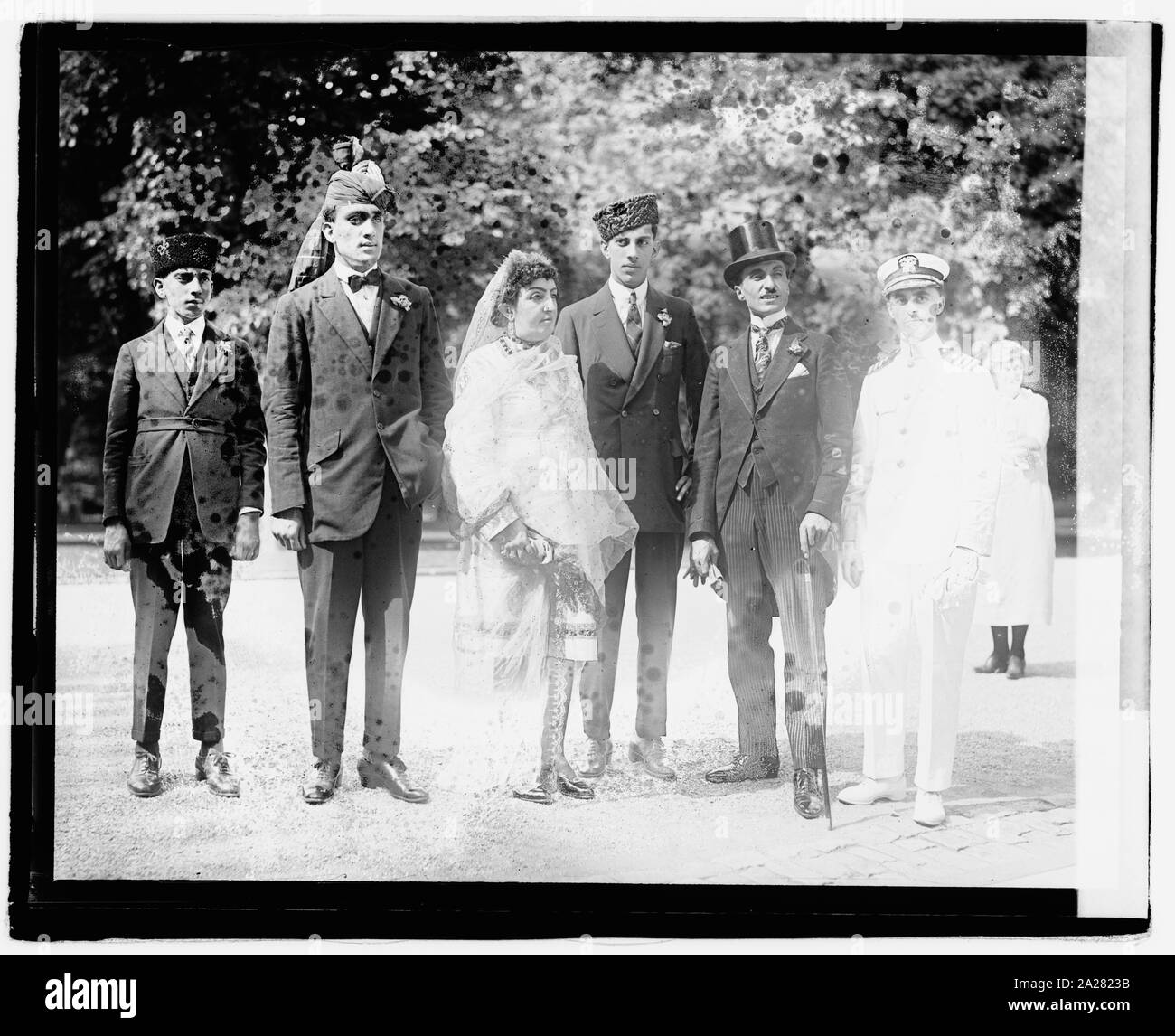 Princess Fatima of Afghanistan with her three sons, eldest is second ...