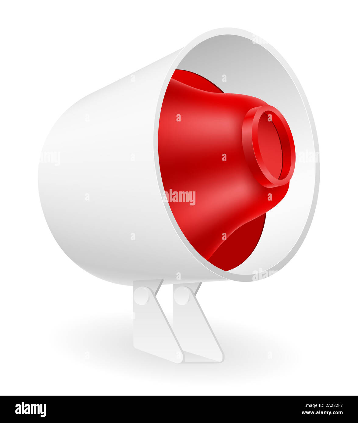 alarm siren home security system vector illustration vector ...