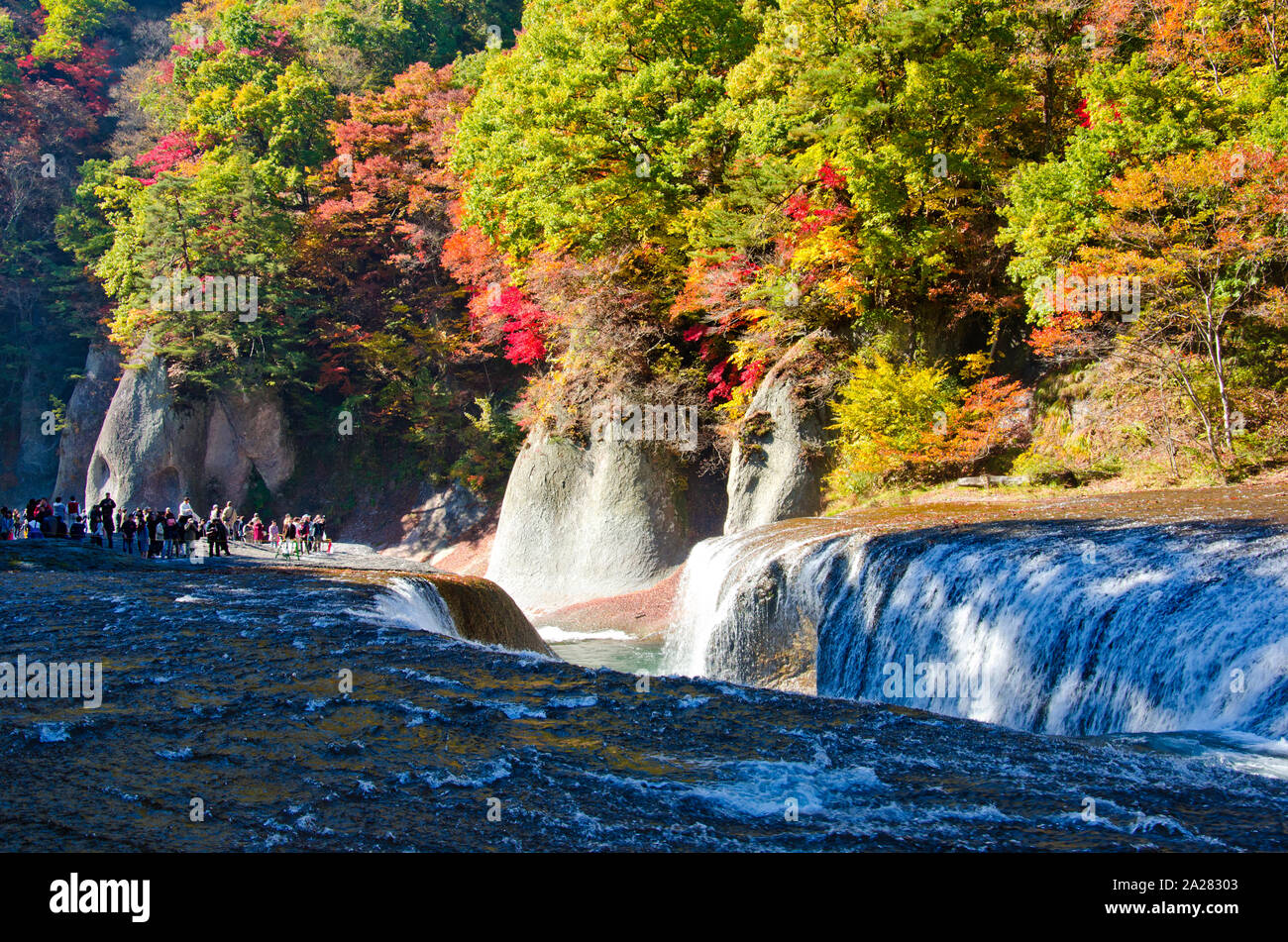 Fukiware falls in Gunma prefecture, Japan Stock Photo - Alamy