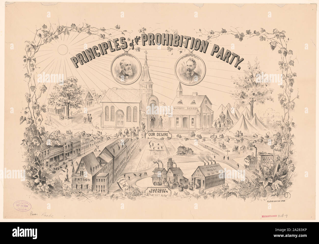 Prohibition Party Mascot