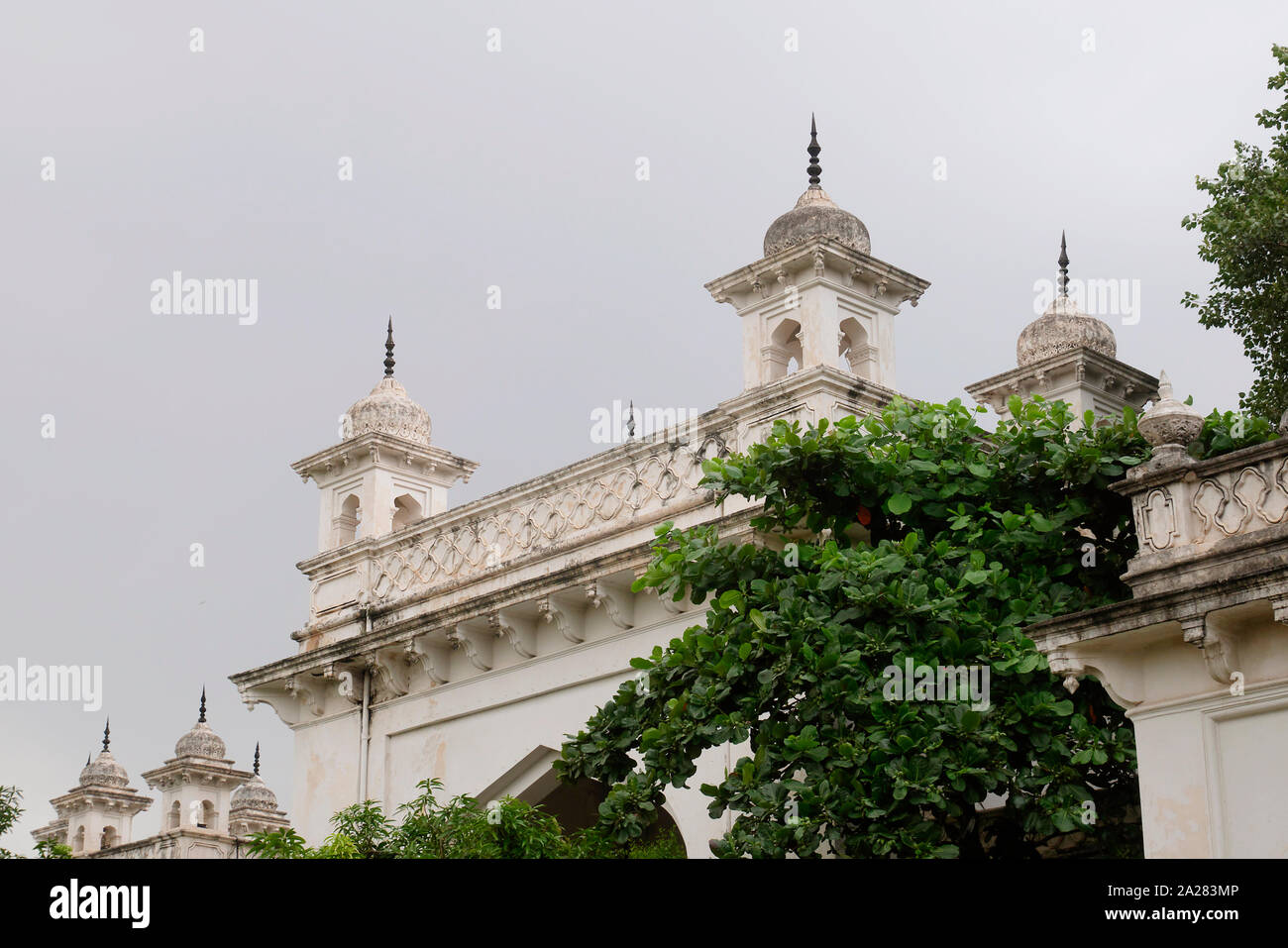 EXTERIOR FACADE OF THE Chowmahalla PALACE Hyderabad, Telangana, INDIA ...