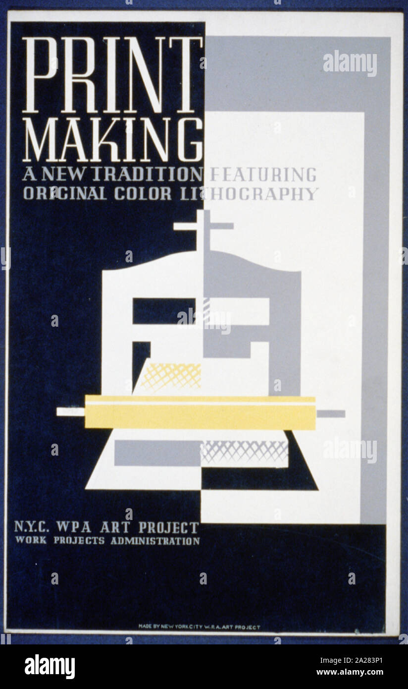 Print making hi-res stock photography and images - Alamy