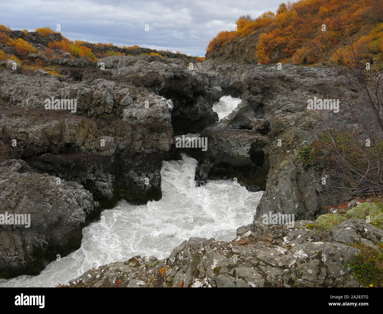 Bjarnafoss falls hi-res stock photography and images - Alamy