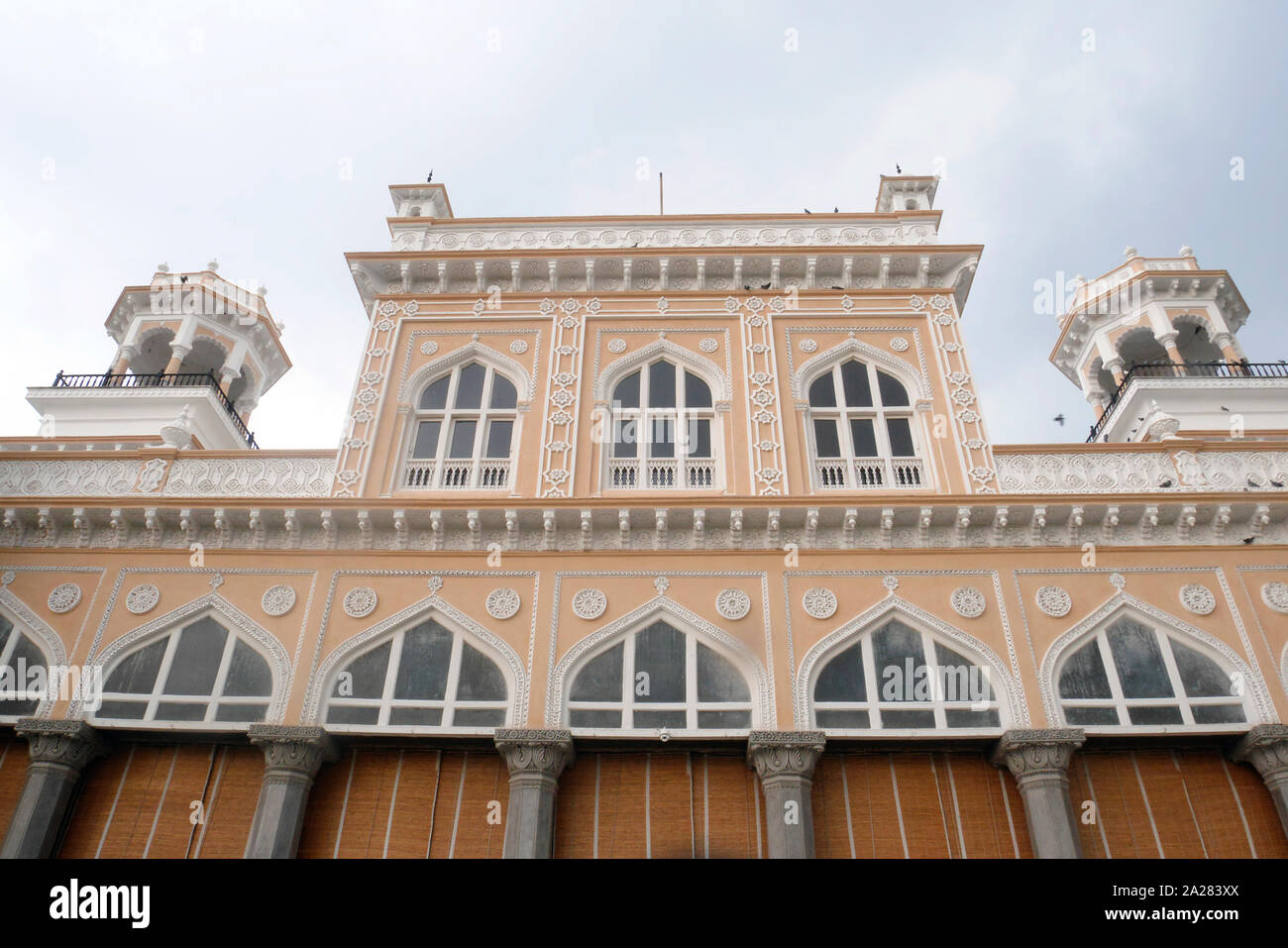 EXTERIOR FACADE OF THE Chowmahalla PALACE Hyderabad, Telangana, INDIA ...