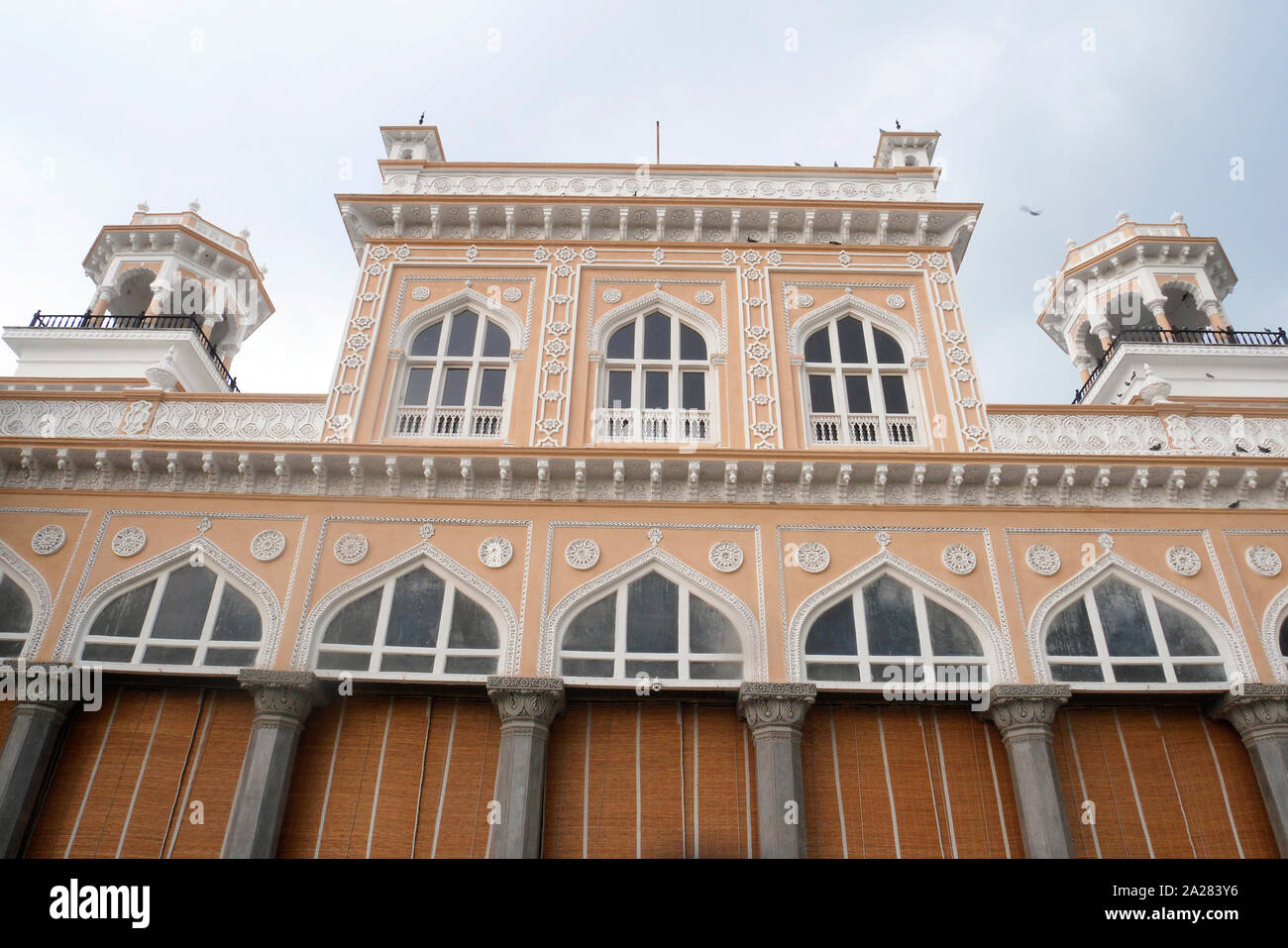 EXTERIOR FACADE OF THE Chowmahalla PALACE Hyderabad, Telangana, INDIA ...