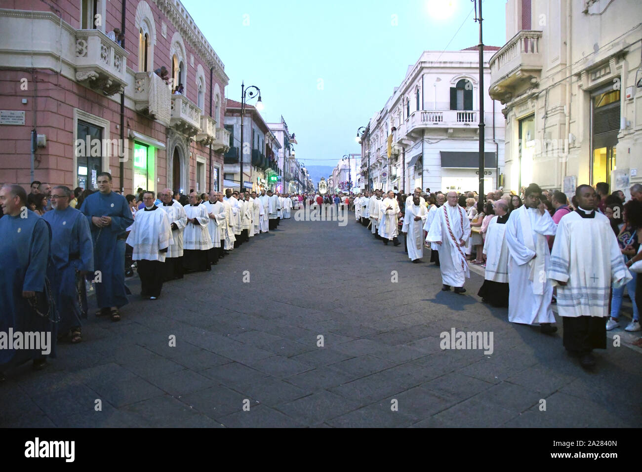 Reggio Calabria 17 sep 2019 - Processione Madonna della Consolazione ...