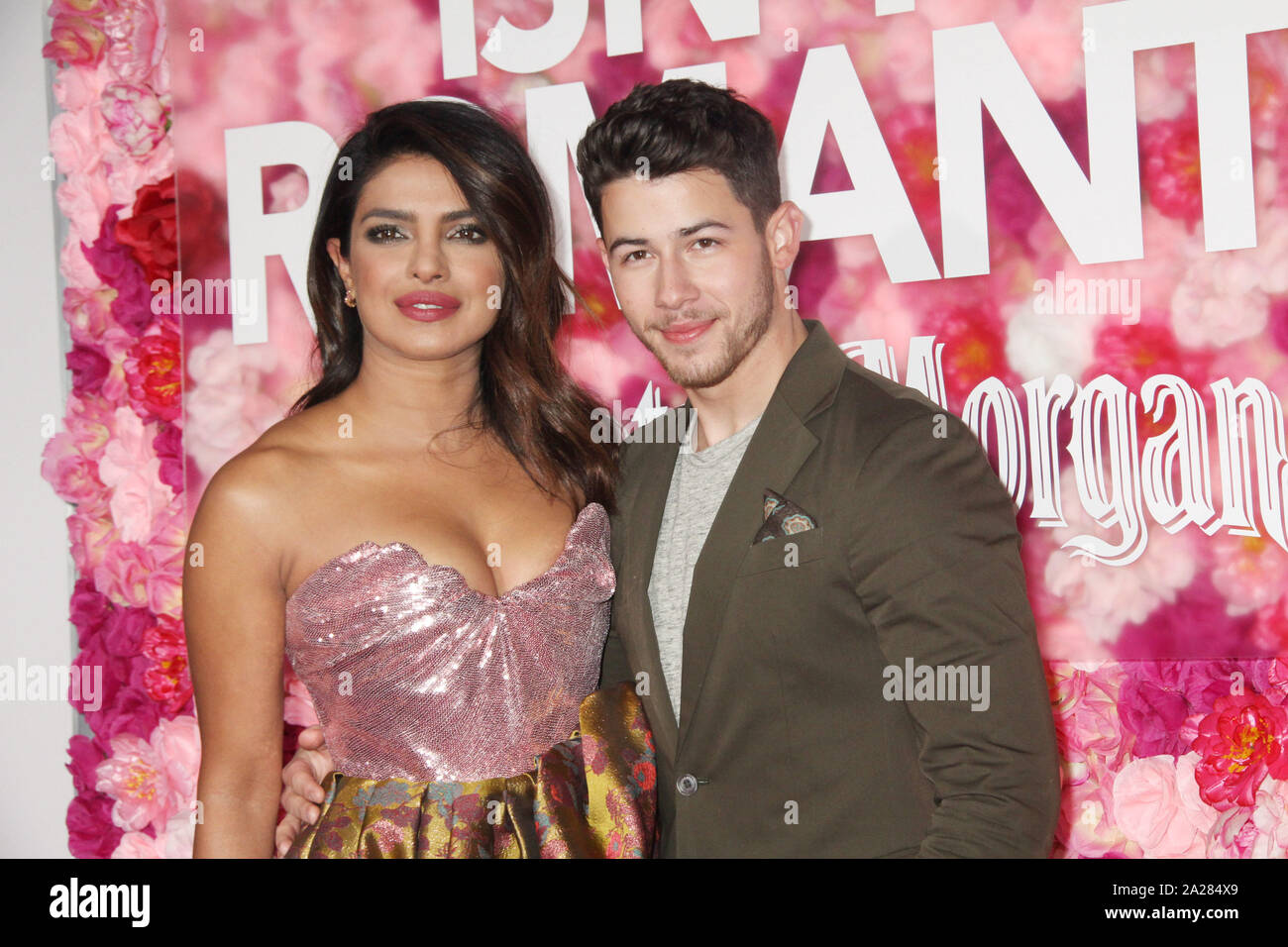 Los Angeles.CA.USA Priyanka Chopra and Nick Jonas at Isn't It Romantic ...
