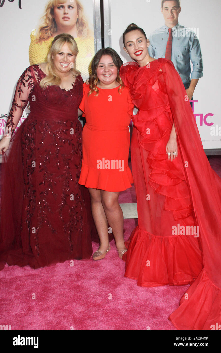 Los Angeles.CA.USA Rebel Wilson, Alex Kis, Miley Cyrus at Isn't It ...