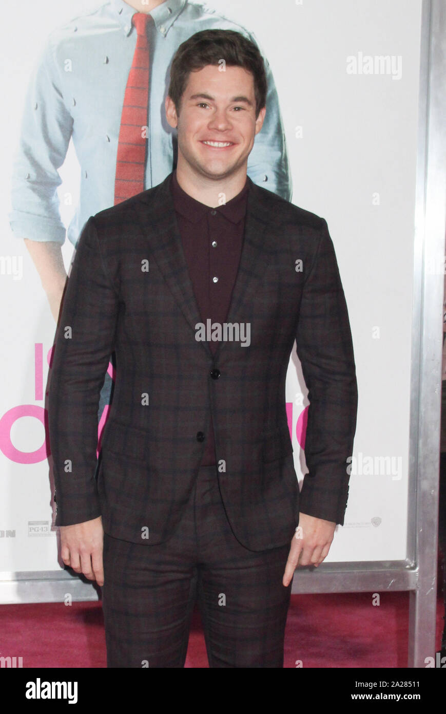 Los Angeles.CA.USA Adam Devine at Isn't It Romantic Premiere. The ...