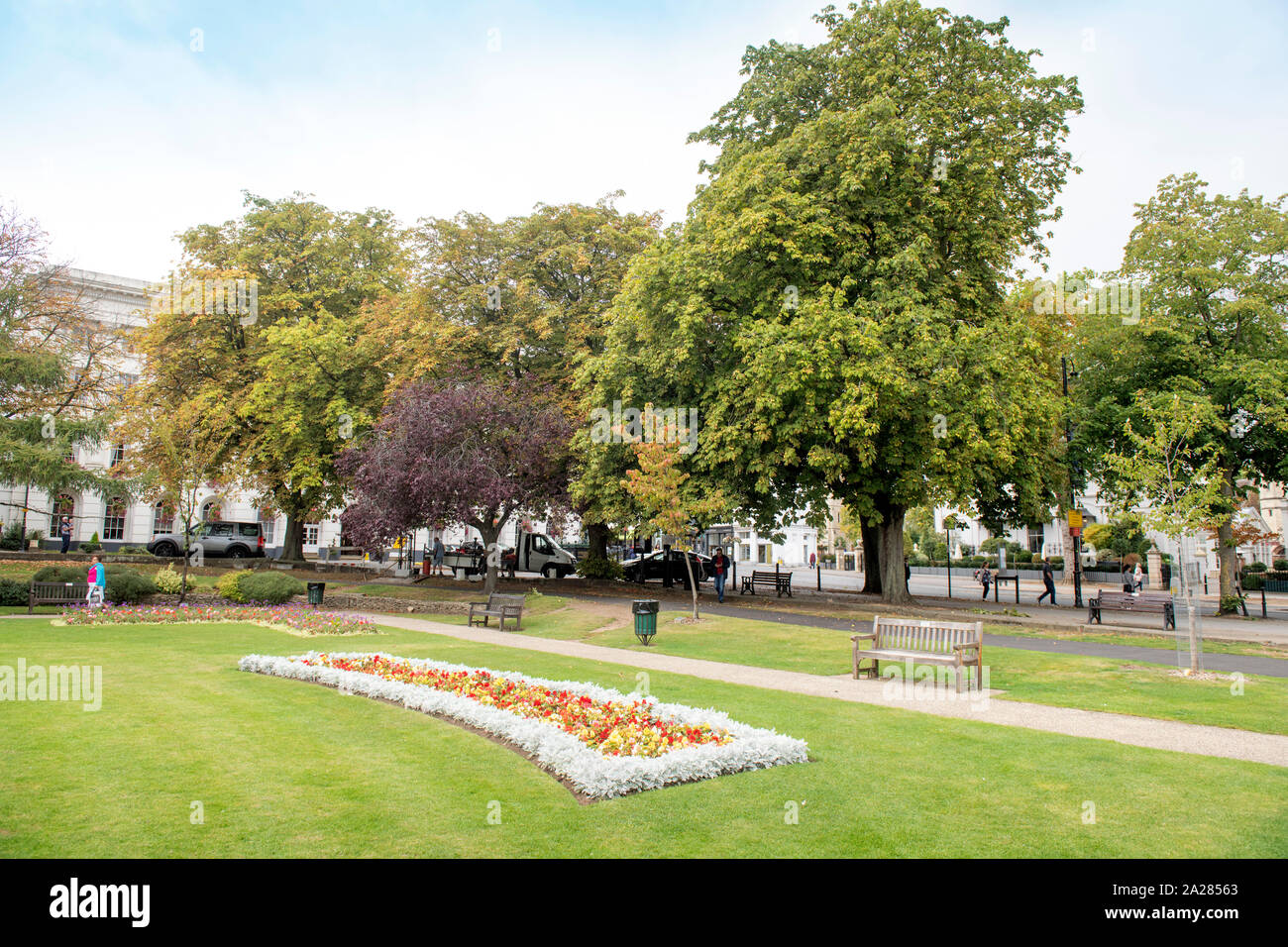 Imperial Square and Gardens Cheltenham, Gloucestershire UK Stock Photo ...
