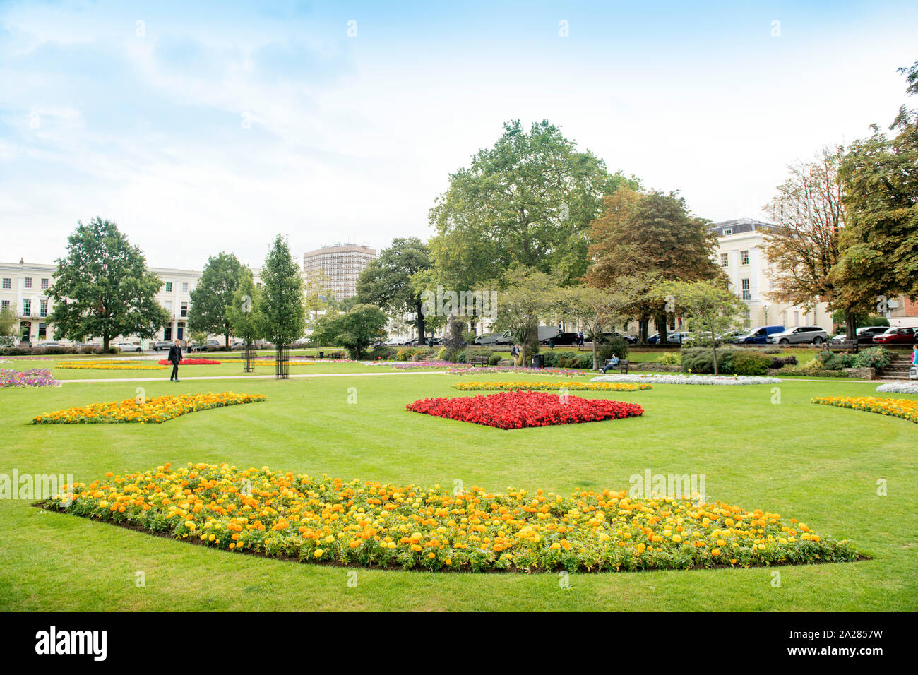 Imperial Square and Gardens Cheltenham, Gloucestershire UK Stock Photo ...
