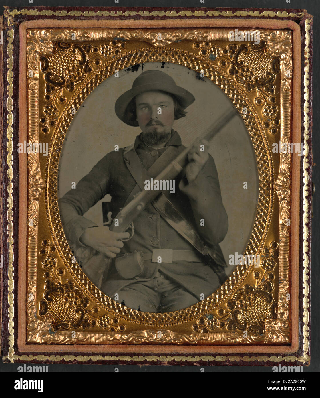 Private Elijah S. Leach of Co. B, 31st Virginia Infantry Regiment in ...