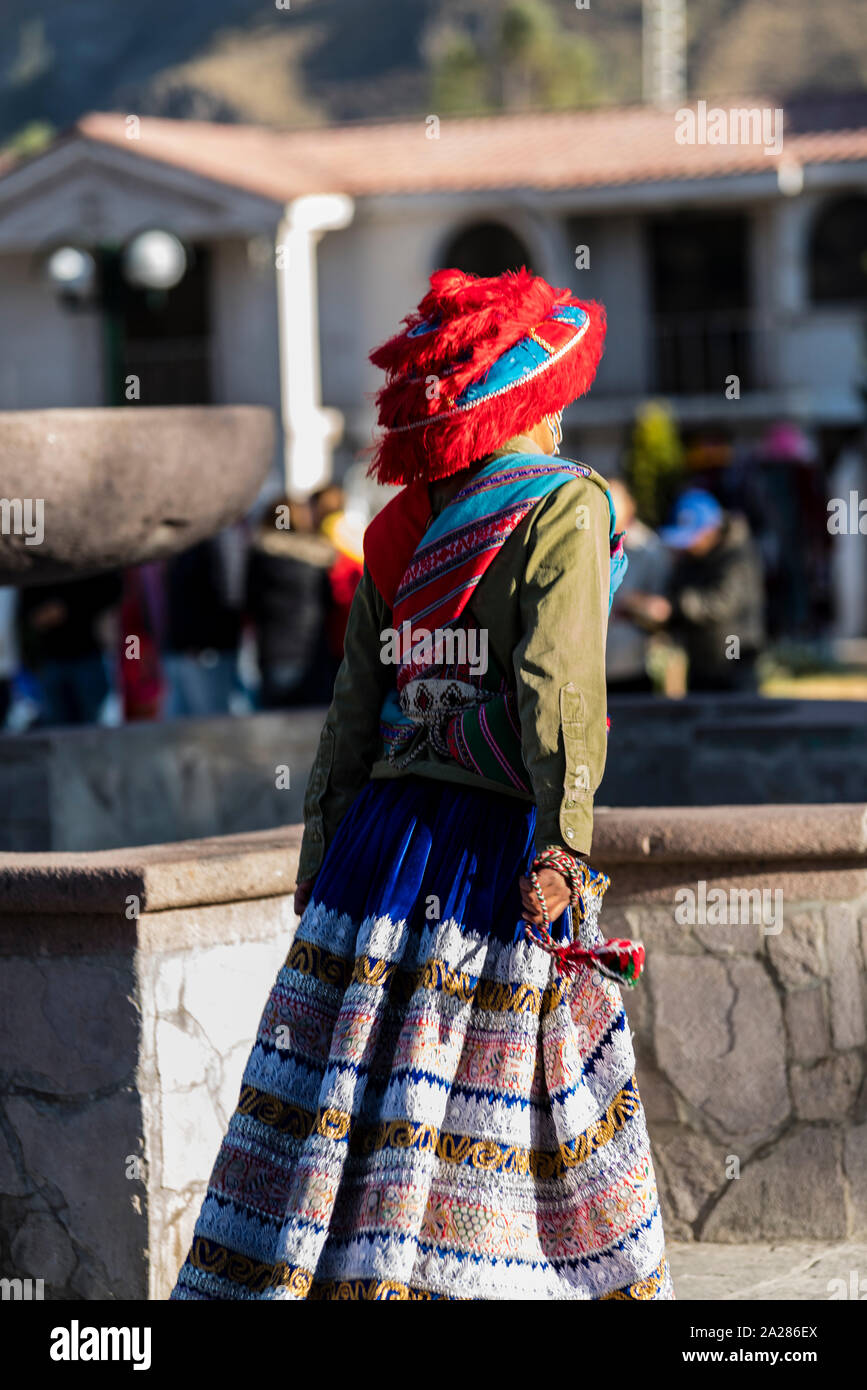 Wititi dancers in Colca valley,Arequipa,Peru Stock Photo - Alamy