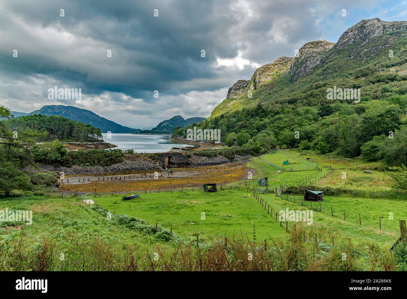 Views of Craig Highland Farm, Scotland Stock Photo - Alamy
