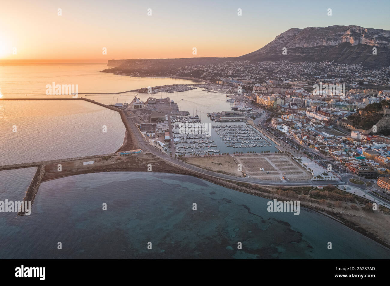 Denia aerial view hi-res stock photography and images - Alamy