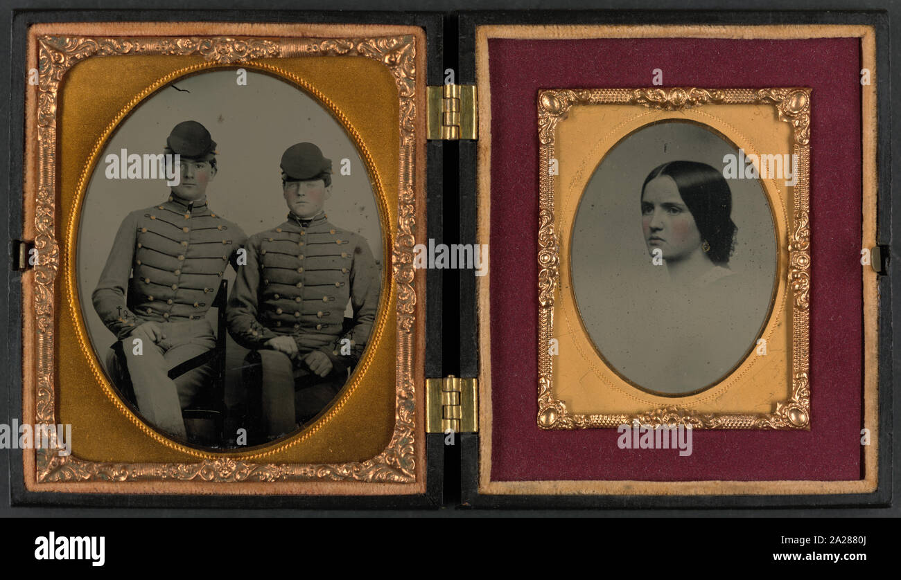 Privates John James Audubon Powell and Van Franklin Garrett of Co. B ...