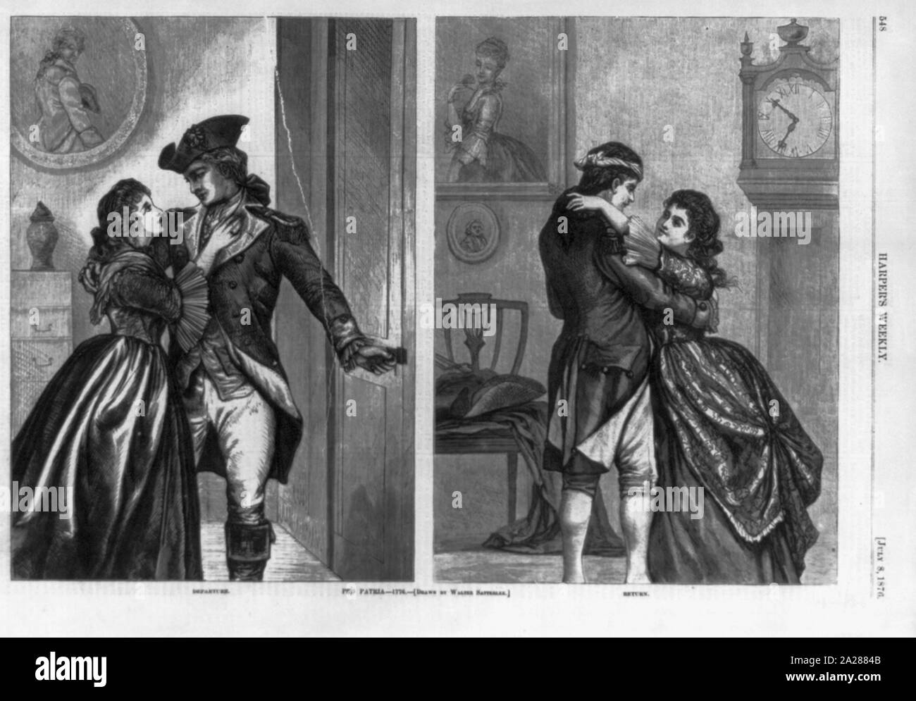 Pro Patria - 1776 Stock Photo - Alamy