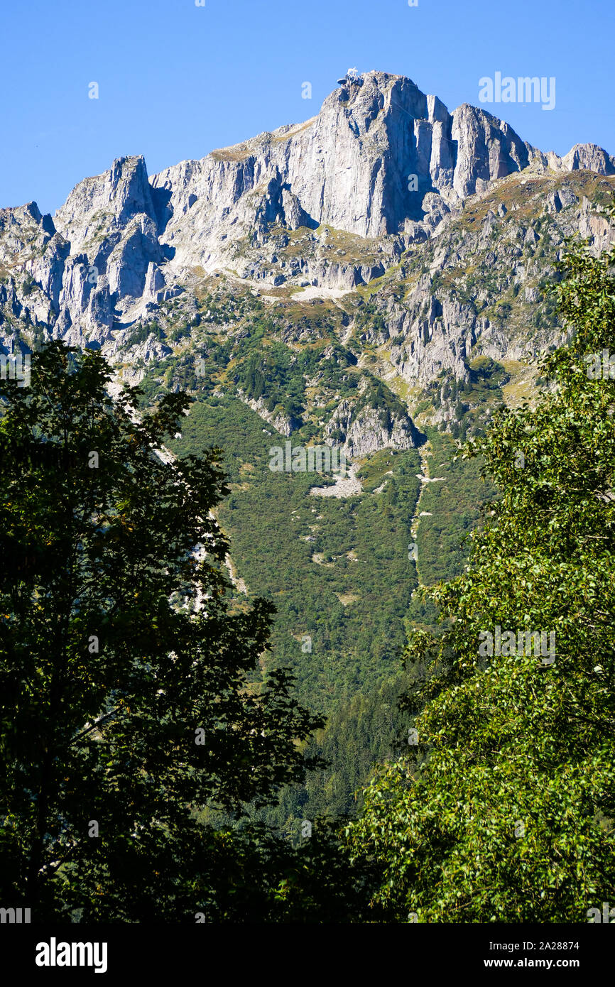 Montagne le brevent hi-res stock photography and images - Alamy