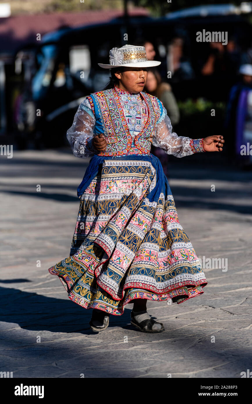 Wititi dancers in Colca valley,Arequipa,Peru Stock Photo - Alamy