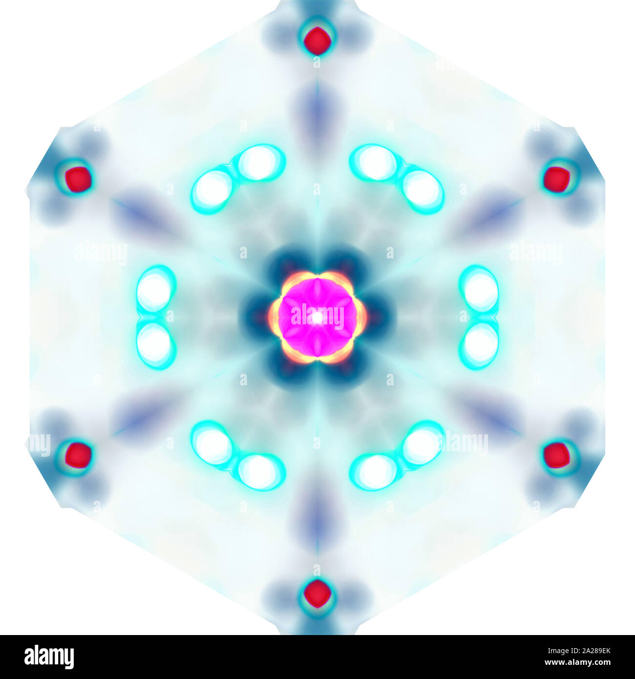 Virtual kaleidoscope mandala sequence patterns, abstract for graphic ...