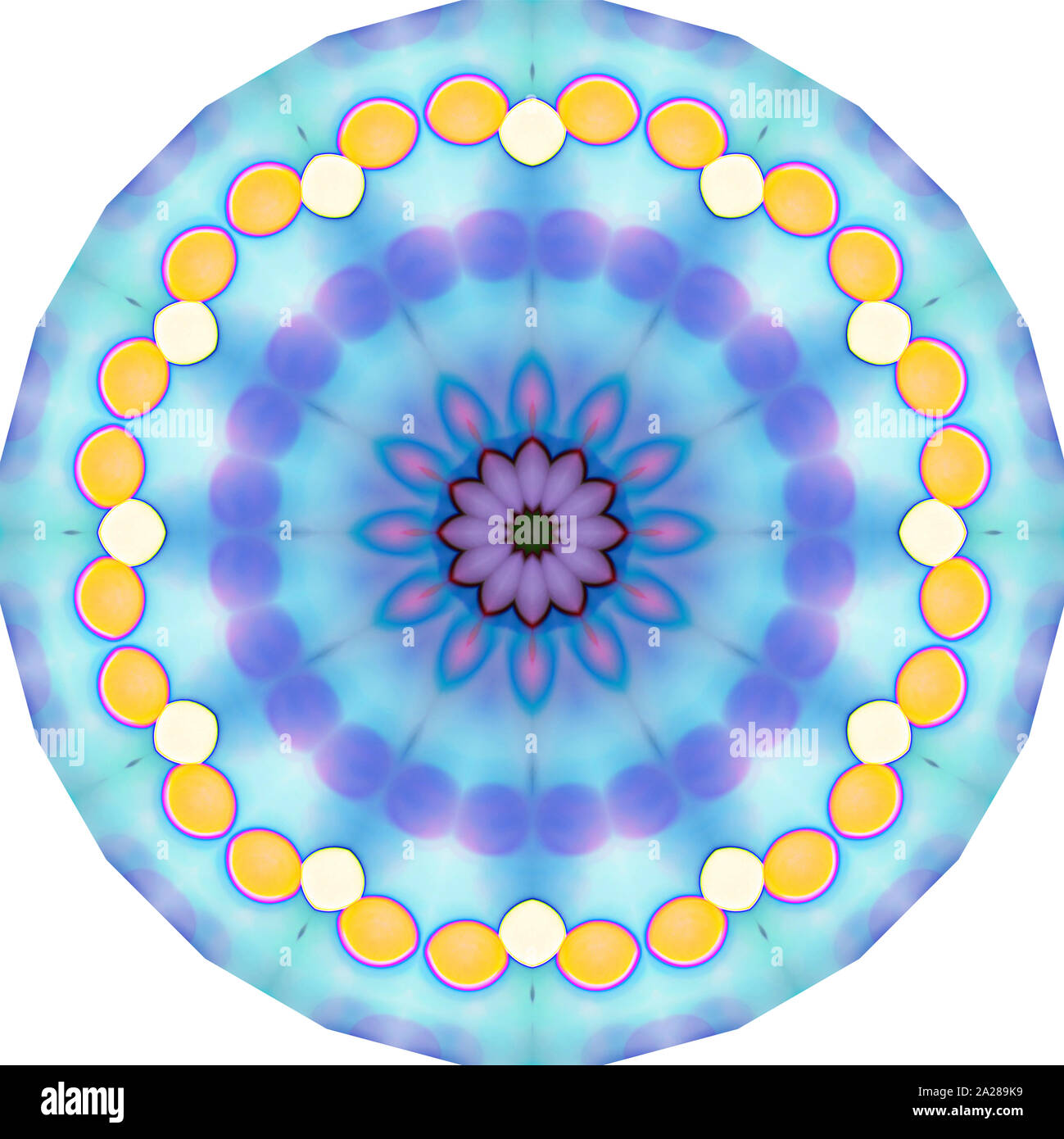 Virtual kaleidoscope mandala sequence patterns, abstract for graphic ...