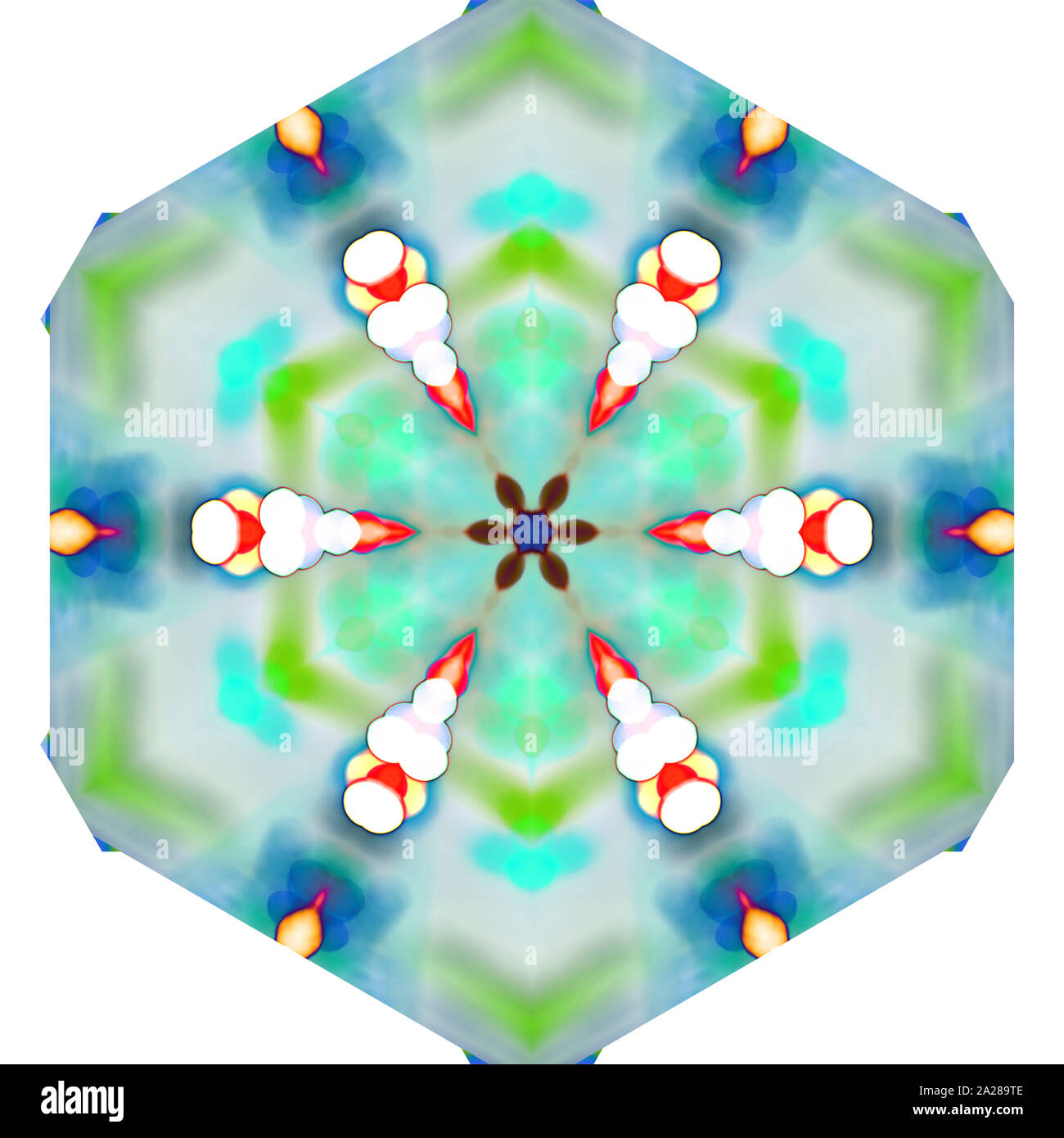 Virtual kaleidoscope mandala sequence patterns, abstract for graphic ...