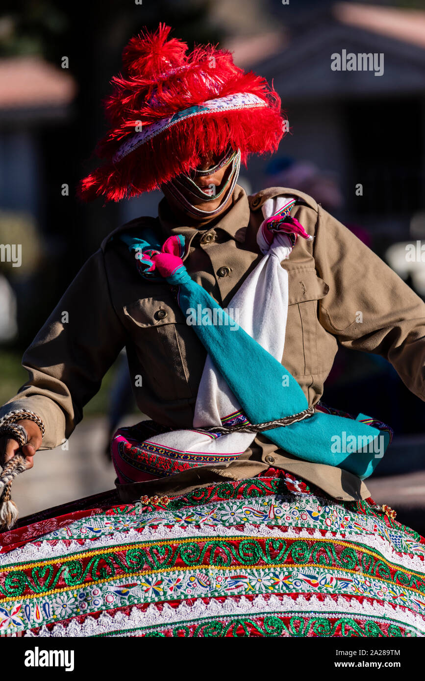 Wititi dancers in Colca valley,Arequipa,Peru Stock Photo - Alamy