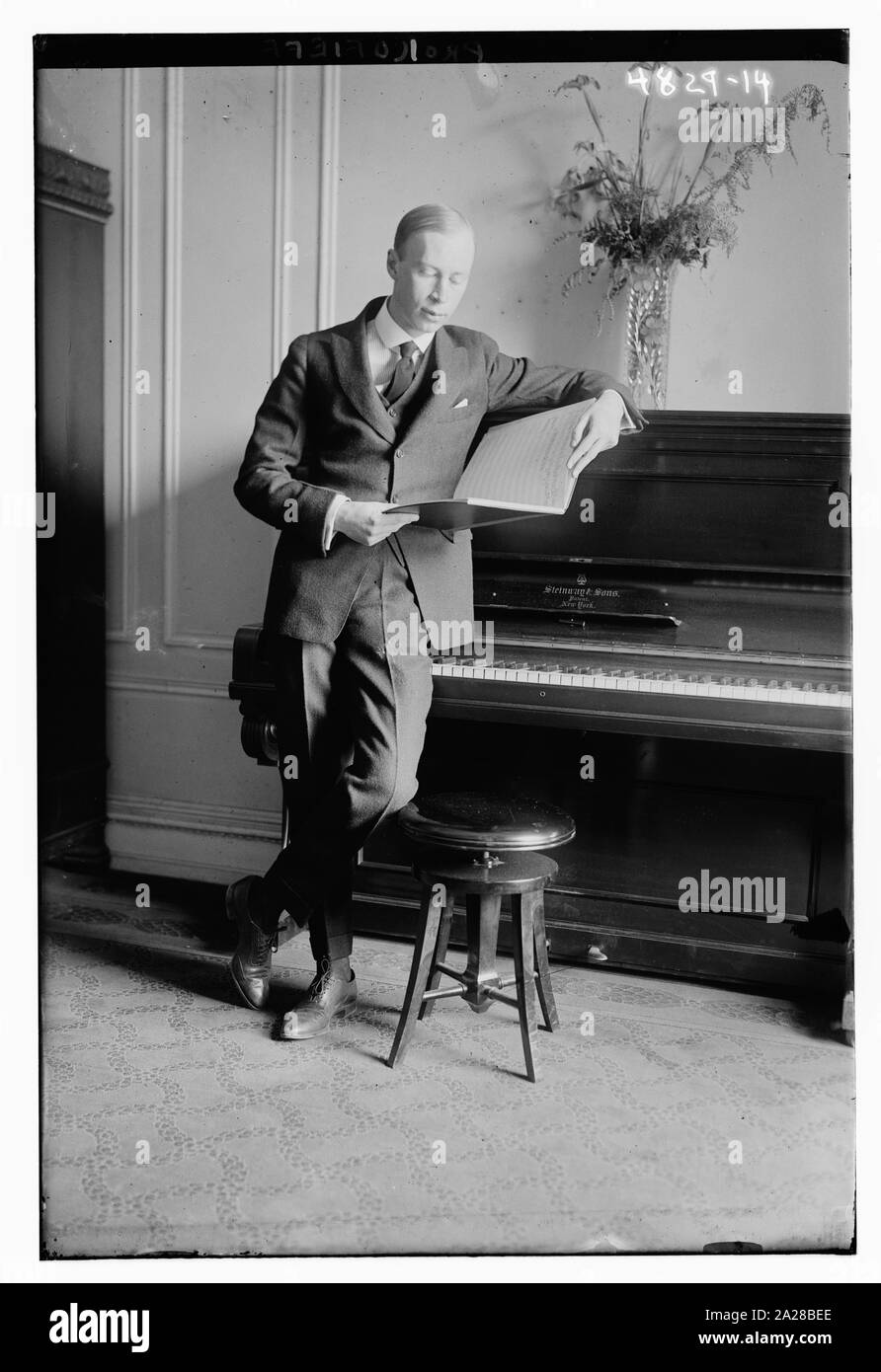 Prokofieff i.e. Prokofiev Stock Photo - Alamy