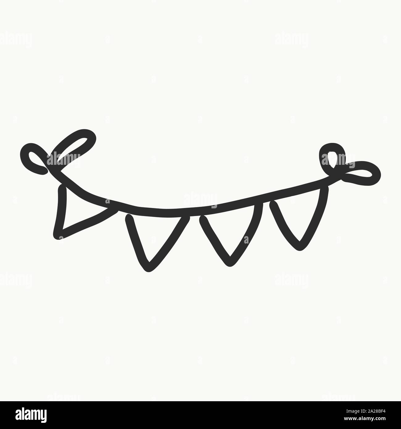 Party streamer and triangle hi-res stock photography and images - Alamy