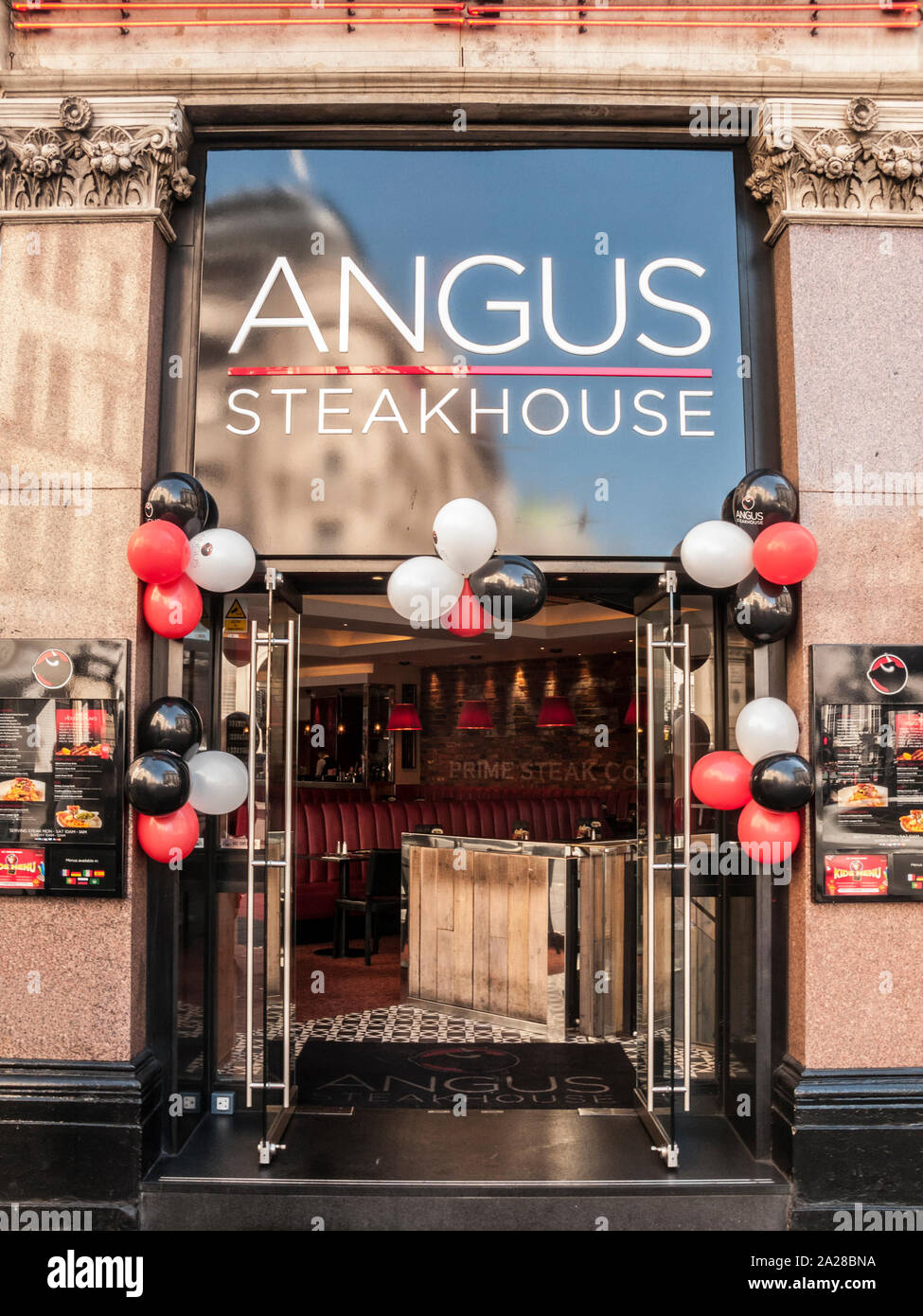 Angus Steakhouse, Coventry Street, Piccadilly, London Stock Photo - Alamy