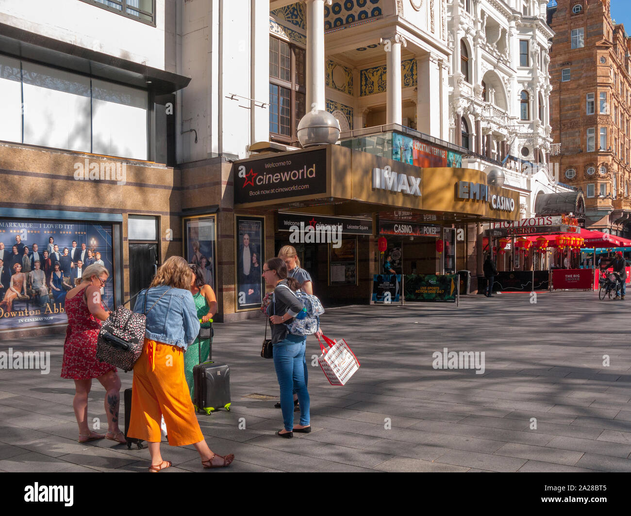 Leicester Square, London Stock Photo - Alamy