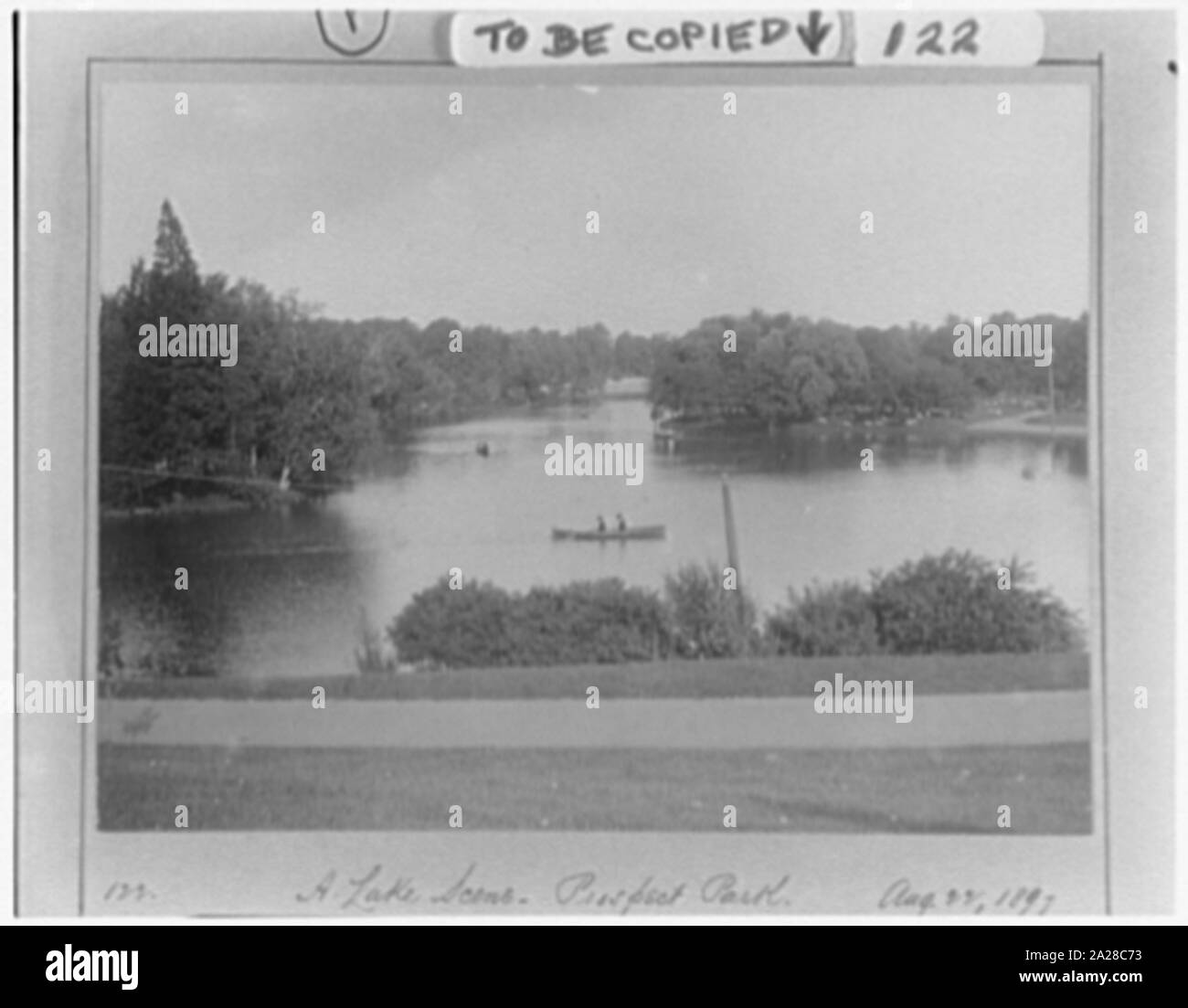 New york prospect park Black and White Stock Photos & Images - Alamy