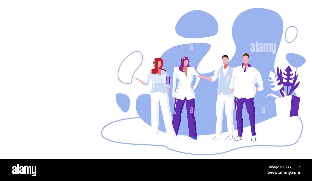 business people discussing new project during meeting businesspeople ...