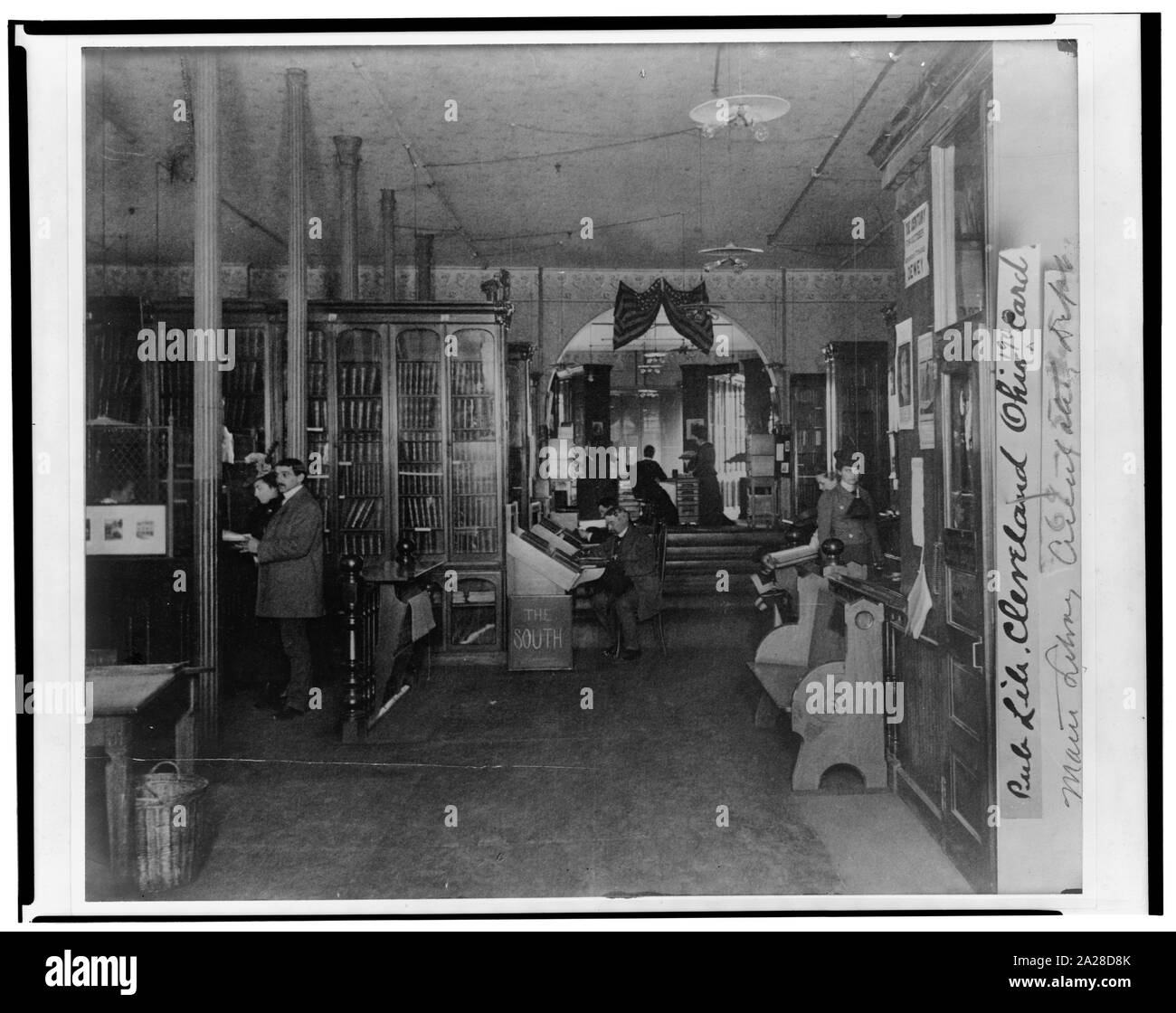 Pub. Lib., Cleveland, Ohio 190 Card. Main Library, Circulation Dept ...