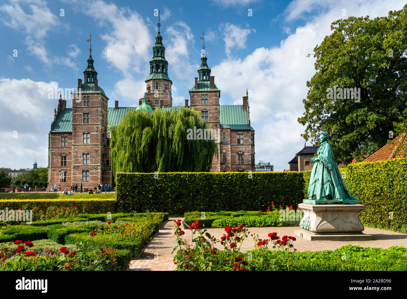 Exterior of the Rosenborg Castle in Copenhagen, Denmark Stock Photo - Alamy