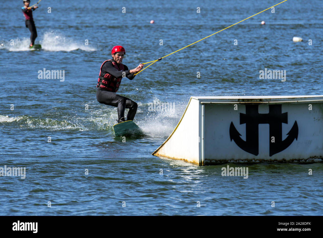 Water ski ramp hi-res stock photography and images - Alamy